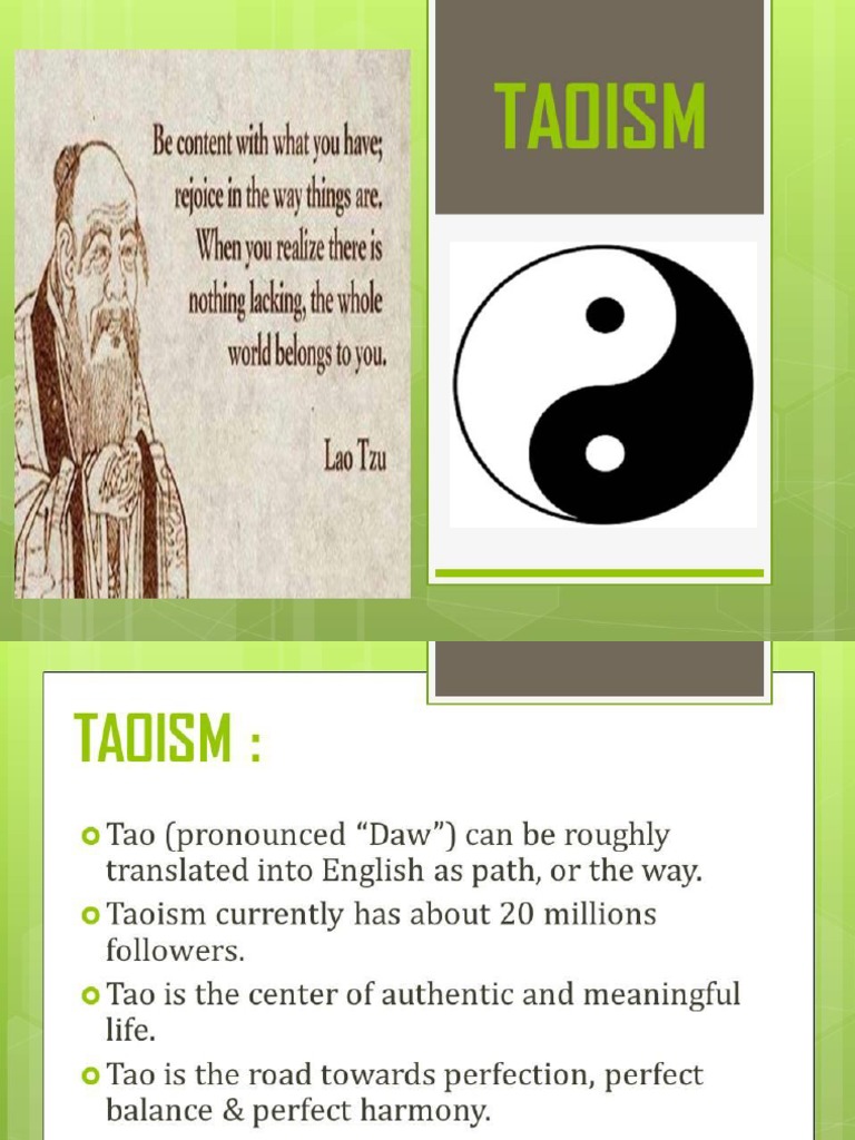 Taoism | PDF | Religious Faiths | East Asian Religions