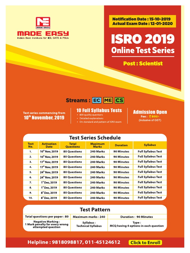 910imguf ISRO-2019 PDF | PDF
