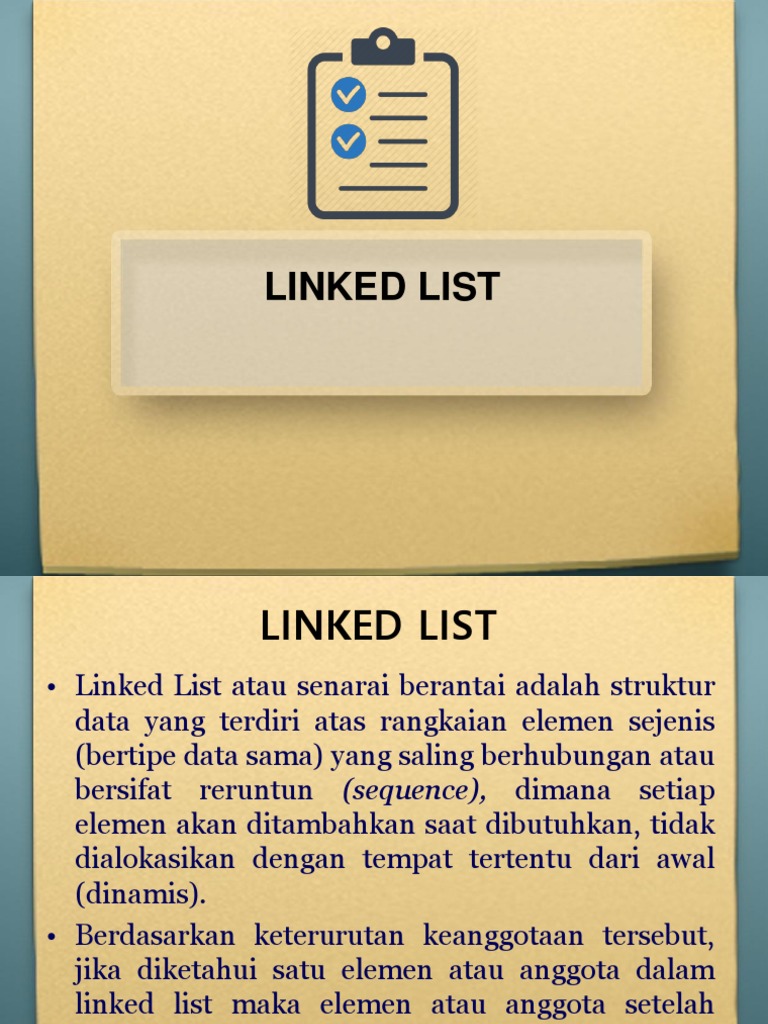 Pengantar Linked List | PDF