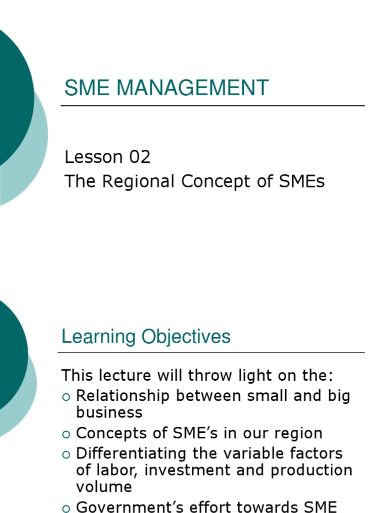 SME Management - 2 | PDF | Small And Medium Sized Enterprises | Employment