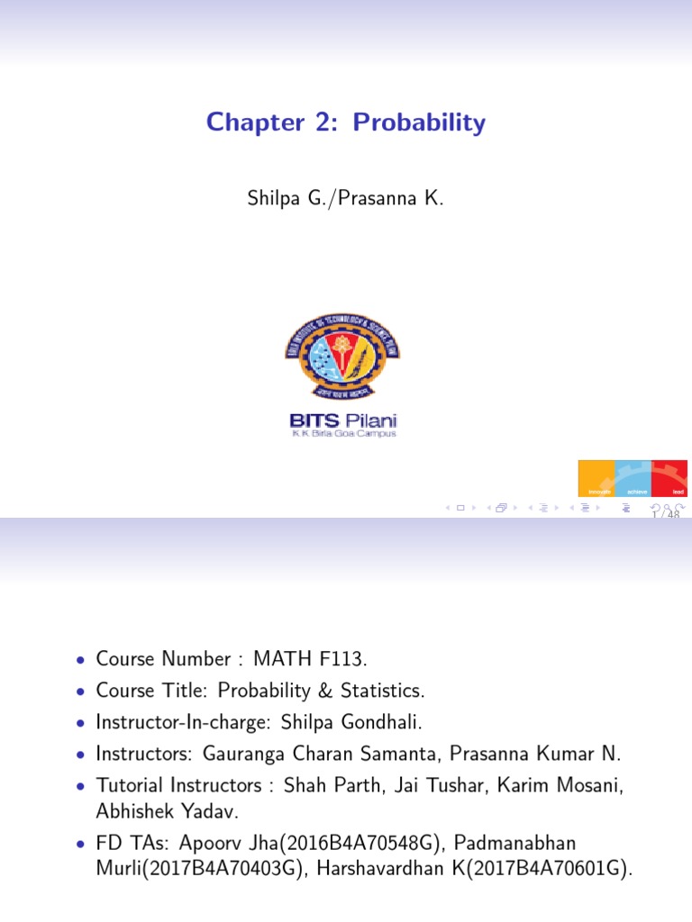 2basic Prob 2 | PDF | Randomness | Probability