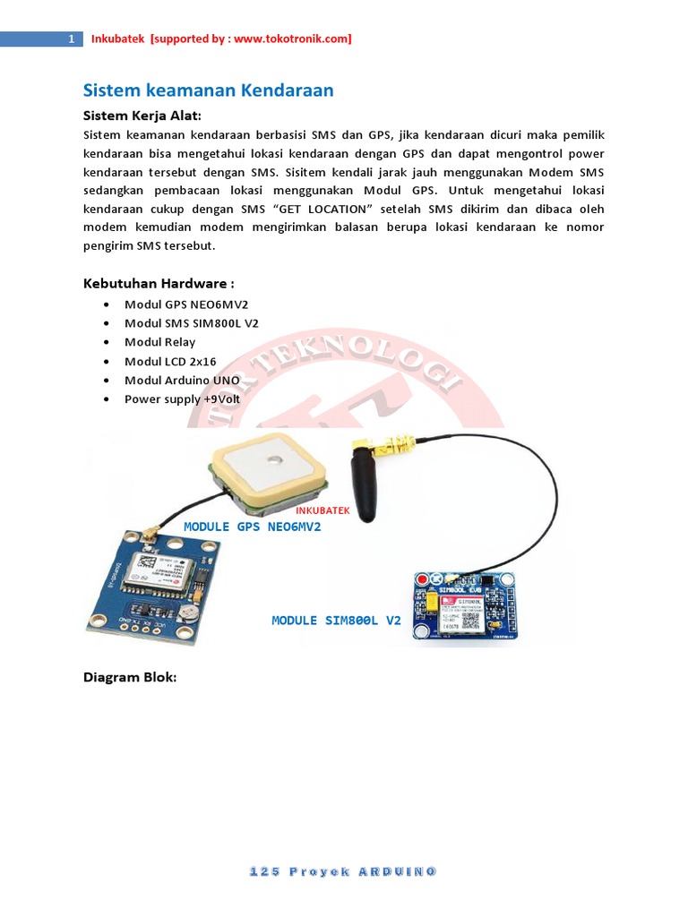 Vehicle Security and Tracking System Using SMS and GPS Modules | PDF | Computer Engineering ...