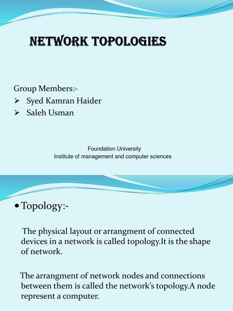 Network Topologies | PDF | Network Topology | Computer Networking
