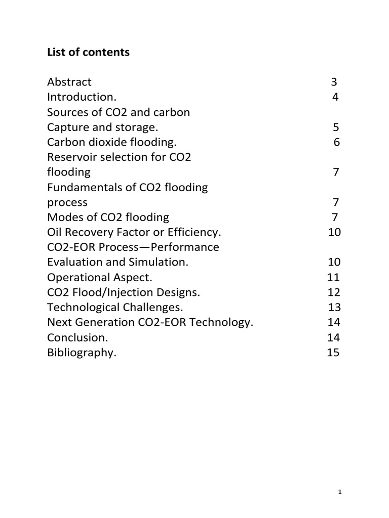 Enhanced Oil Recovery Pdf Enhanced Oil Recovery Carbon Capture