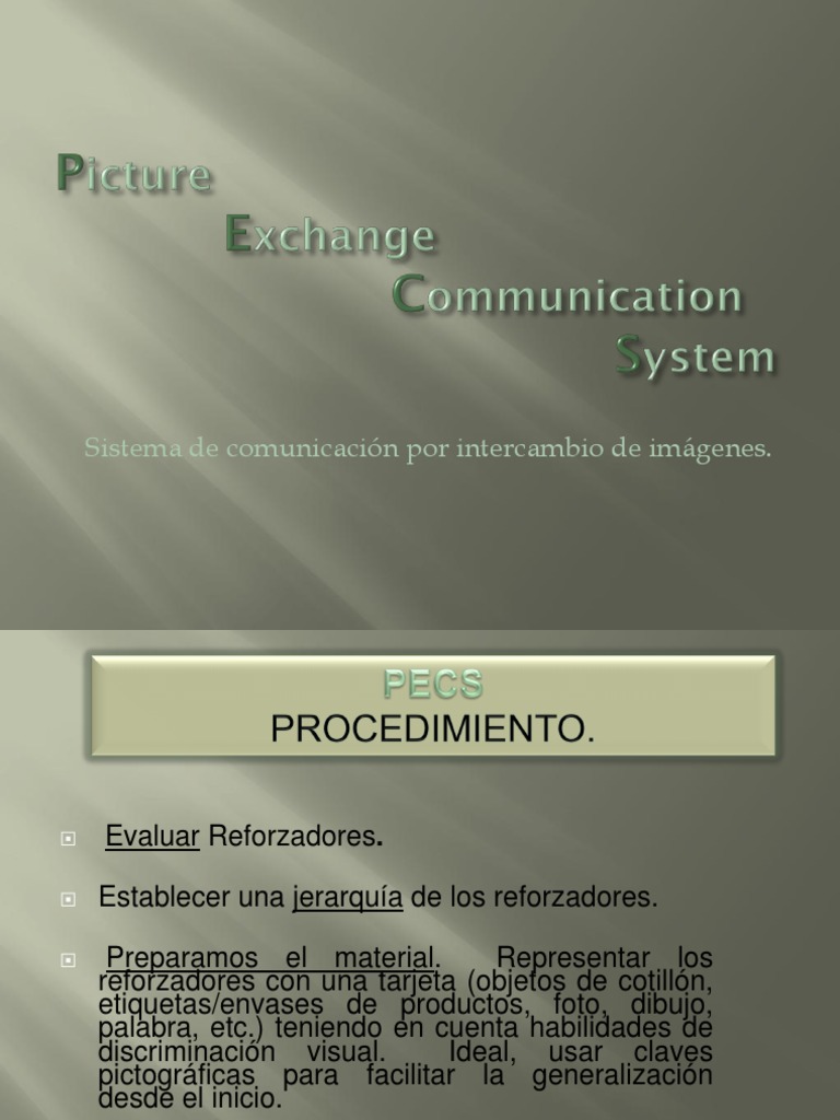 Pecs Fase 1 A 6 Pdf Oración Lingüística Comunicación