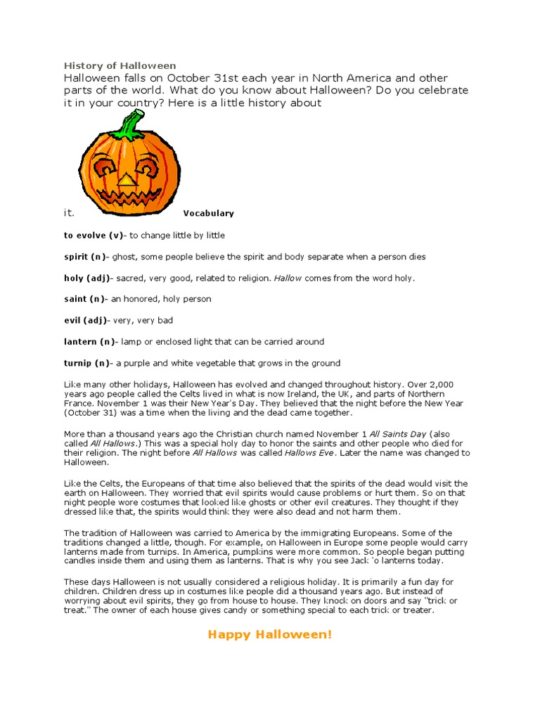 History of Halloween | PDF | Halloween | Trick Or Treating