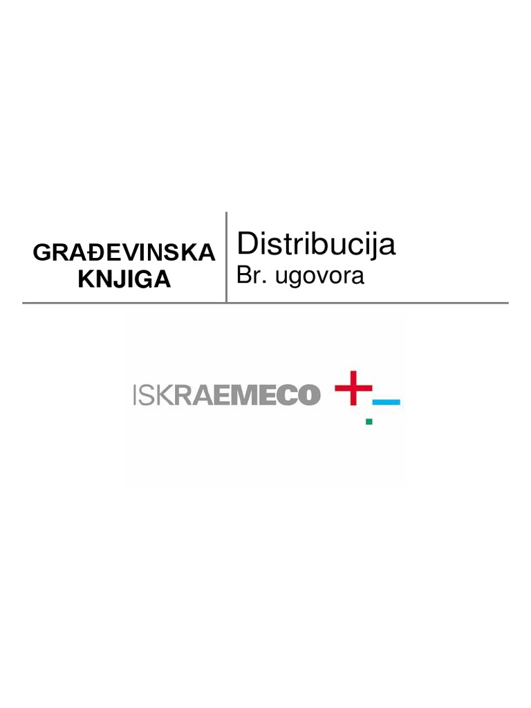 Gradjevinska Knjiga TEMPLATE | PDF