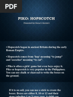 Rules in Playing Piko | PDF