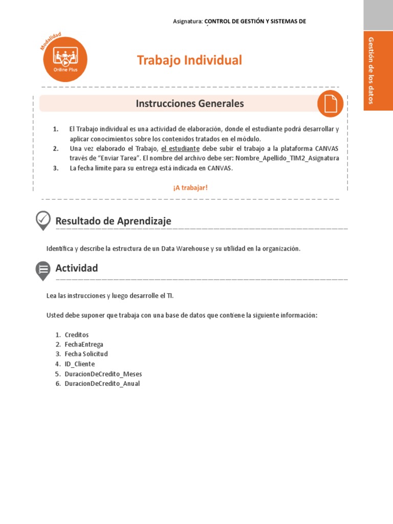 M2 - TI - Control de Gestión y Sistemas de Información | PDF ...