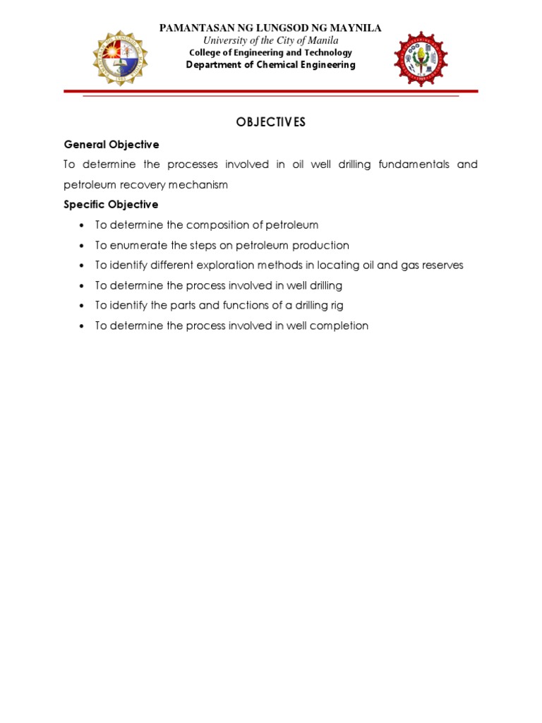 Drilling Fundamentals and Petroleum Primary Recovery Mechanisms | PDF ...