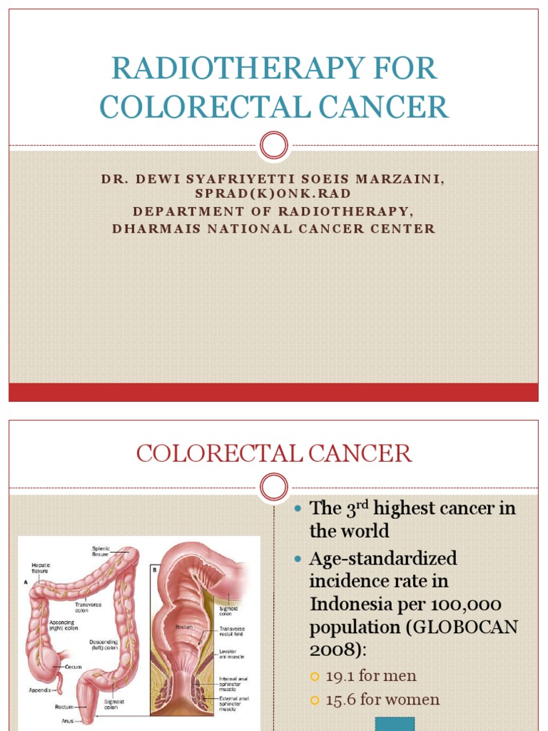 Radiotherapy For Colorectal Cancer | PDF | Radiation Therapy ...