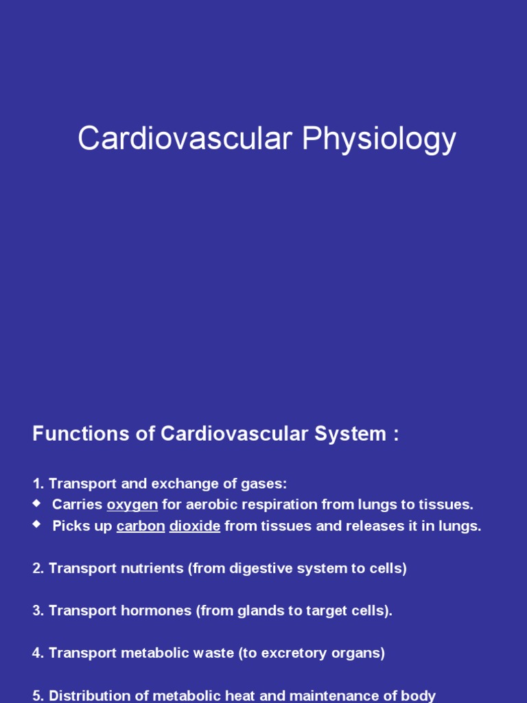 The Cardiovascular System | PDF | Heart | Cardiac Muscle