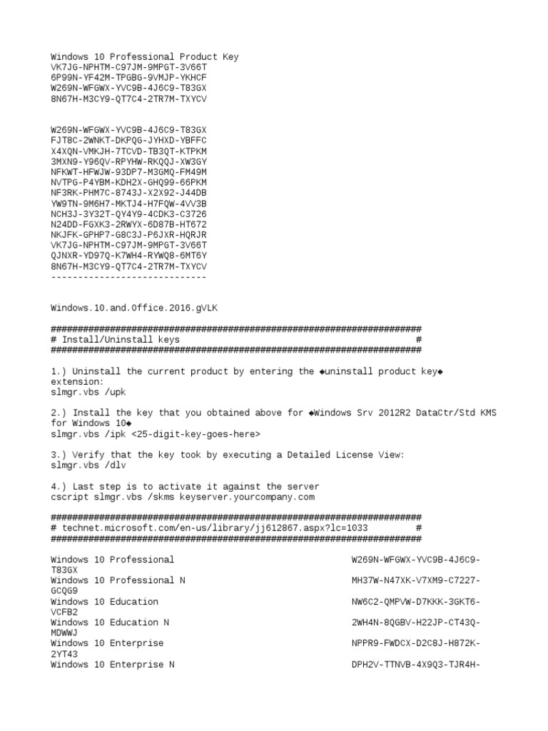 Serial Number | PDF | Operating System Families | Windows 10