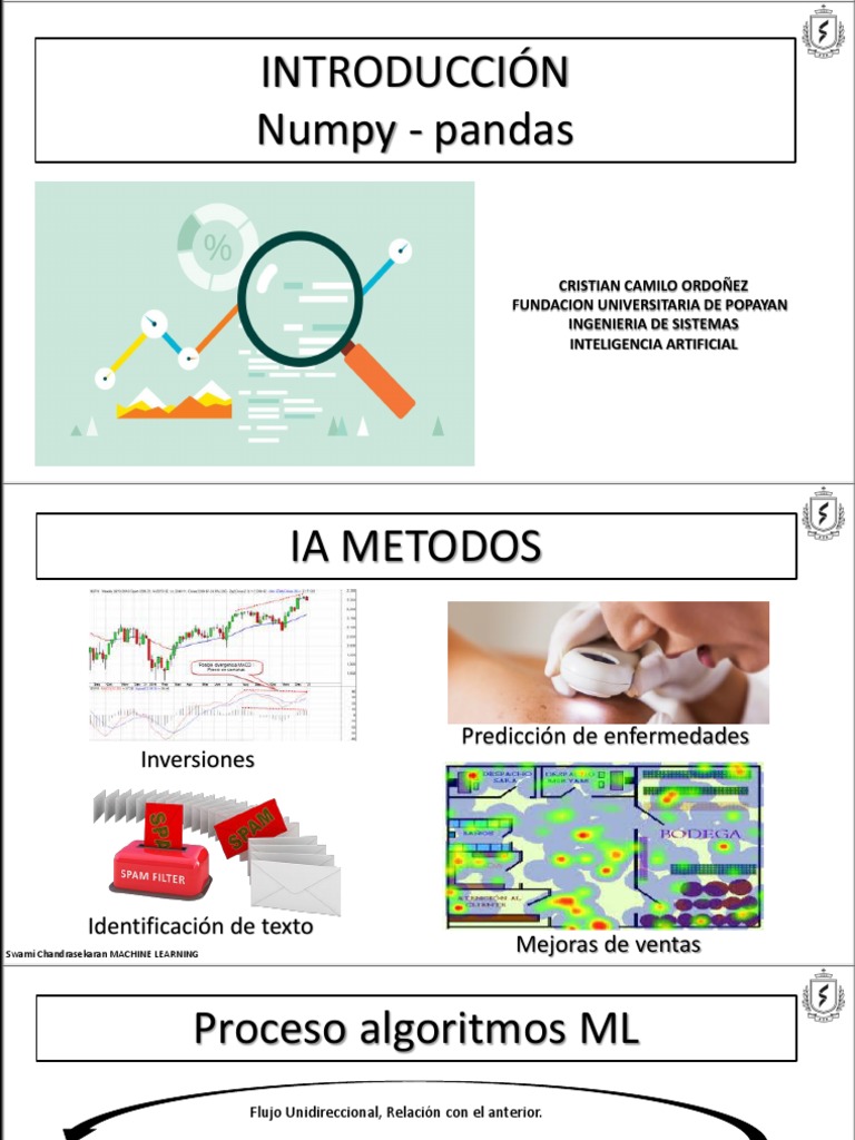 Clase 3 Numpy Pandas Pdf Matriz Matemáticas Estructura De Datos De Matriz 7681