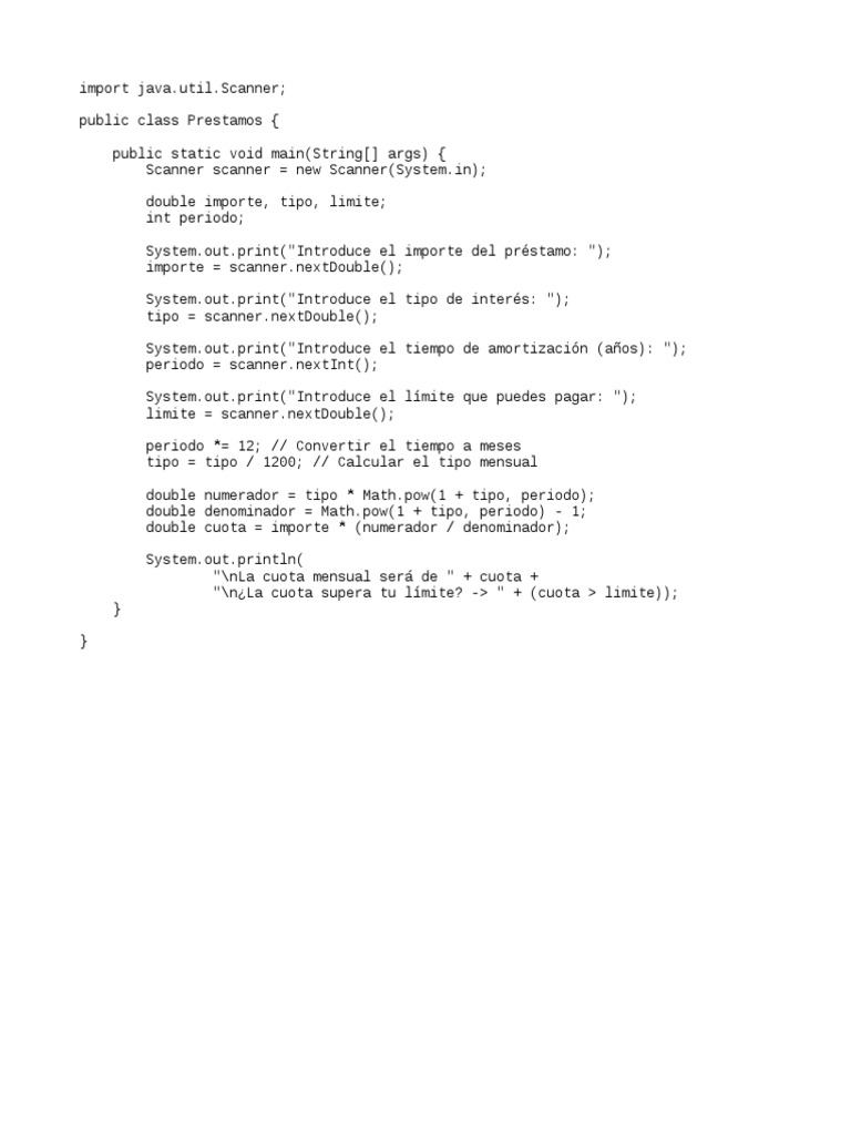 Codigo Calculadora | PDF