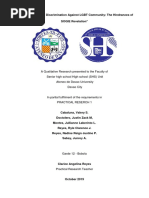 Student's Level of Awareness and Acceptance On The SOGIE Equality Bill ...