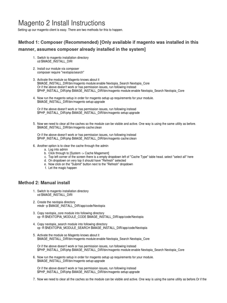 Reference Manuals | PDF | Magento | Php