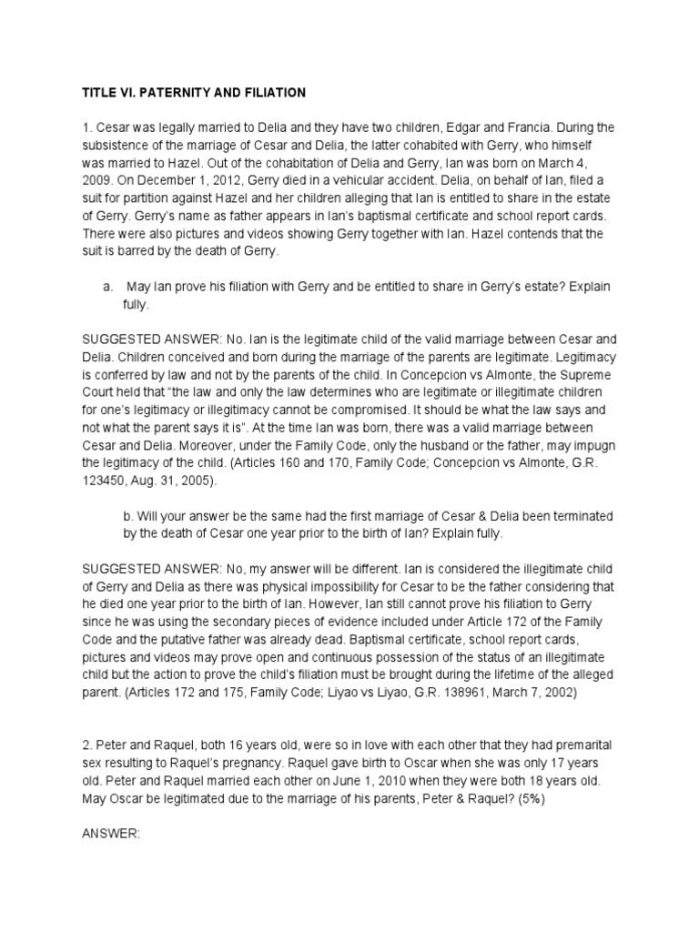 HJHKJ | PDF | Legal Guardian | Legitimacy (Family Law)