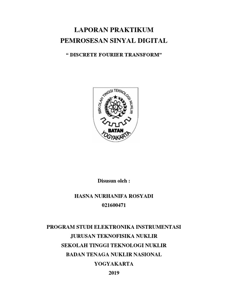 DFT dan FFT dengan MATLAB | PDF