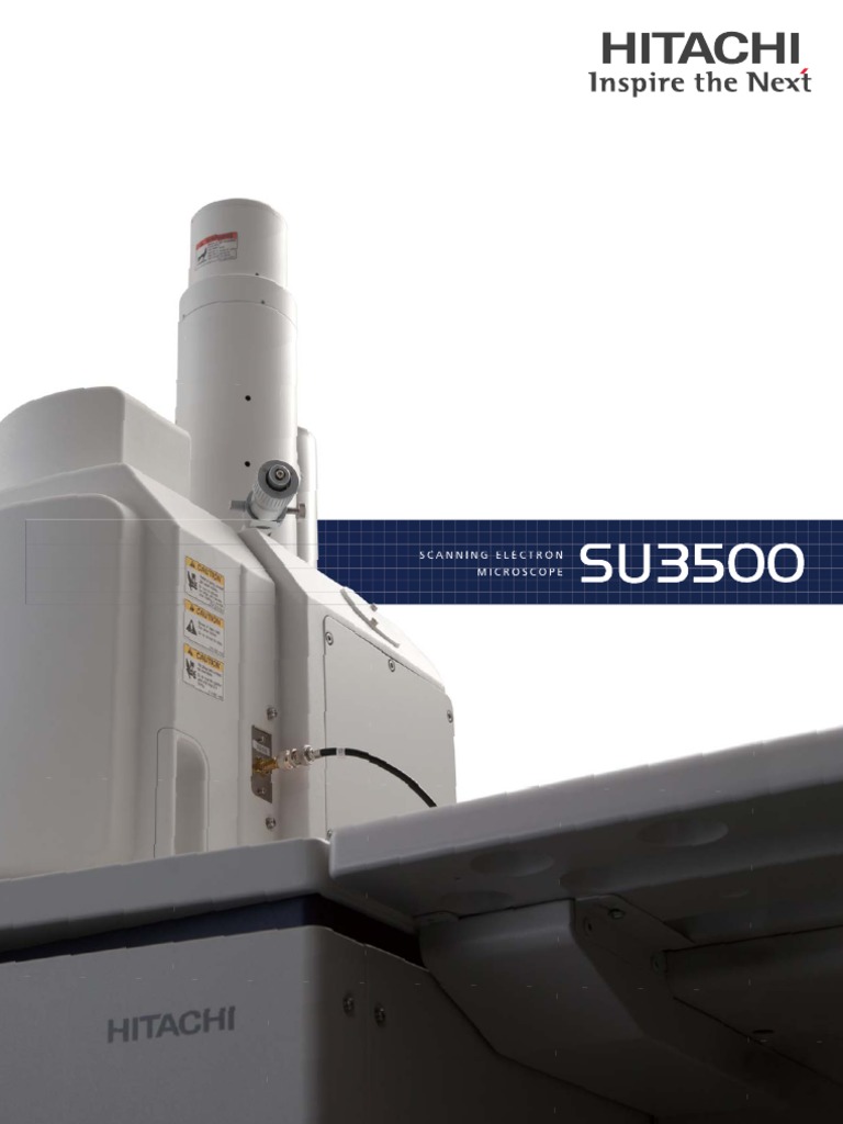 SU3500 Brochure - HTD E203P | PDF | Scanning Electron Microscope ...