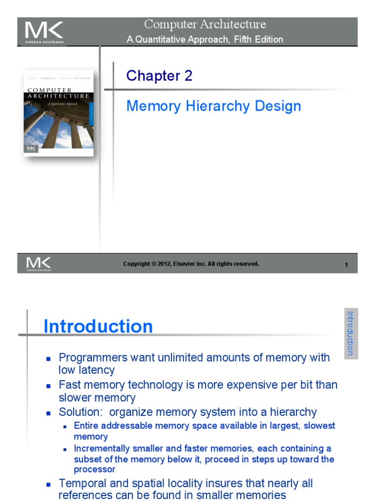 Memory Hierarchy Design | PDF | Cpu Cache | Dynamic Random Access Memory