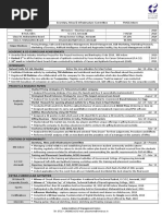 IIM Resume Template Guide | PDF