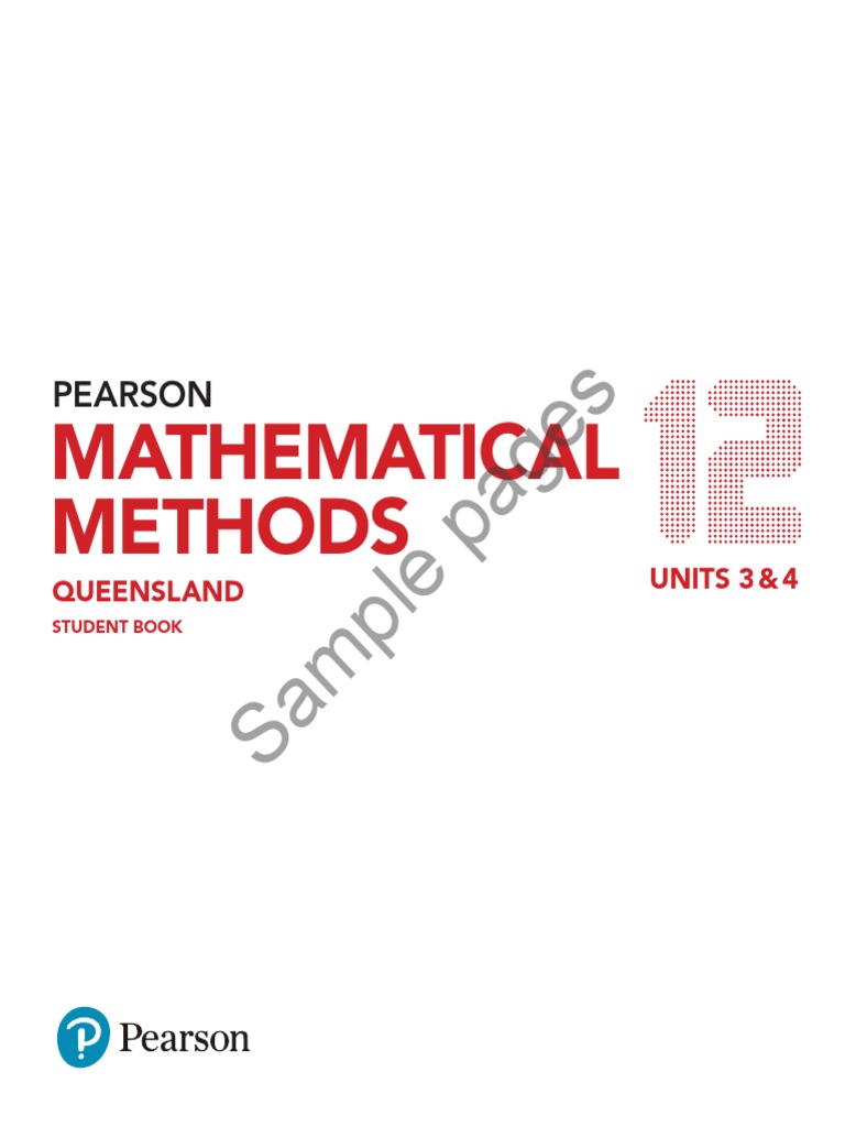 Queensland Mathematical Methods Guide | PDF | Trigonometric Functions ...
