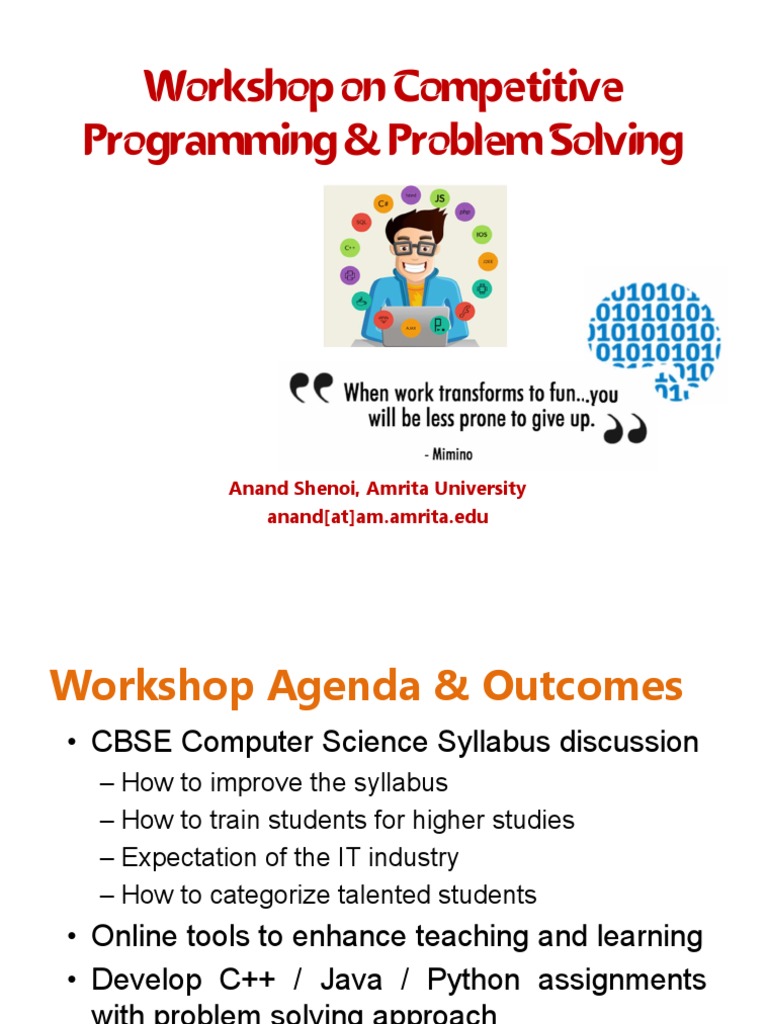 Competitve Programming | PDF | Computer Program | Programming