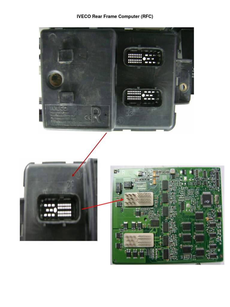 Rear Frame Computer IVECO | PDF | Computers