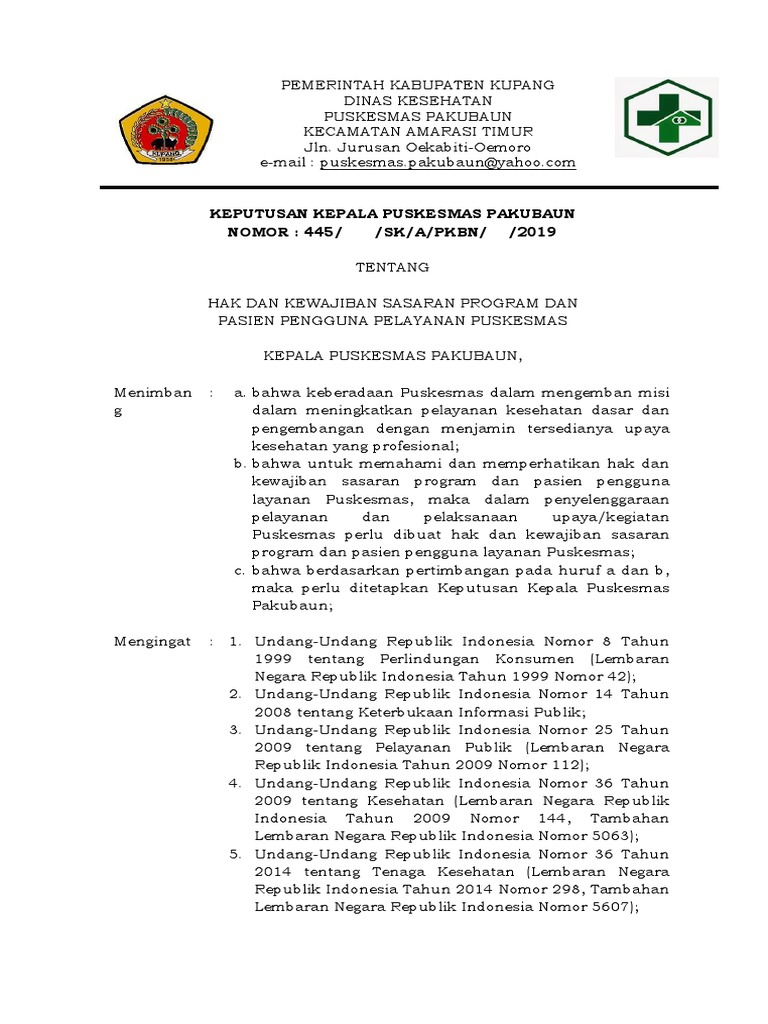 2.4.1.1 OPA SK Hak Dan Kewajiban Pelanggan # | PDF