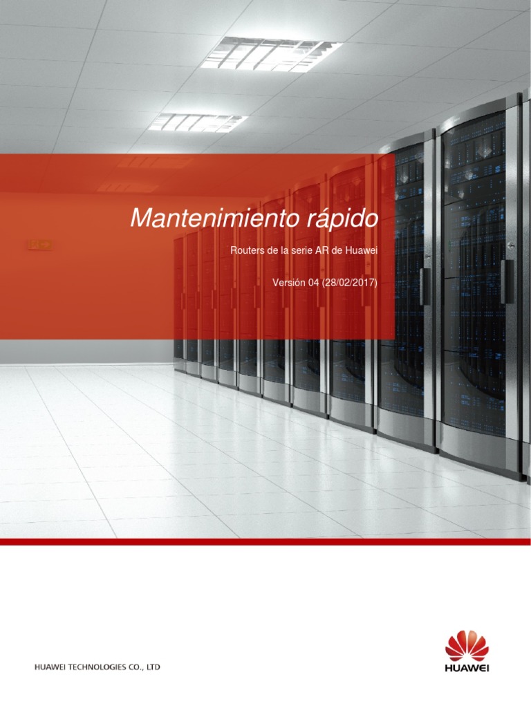 Manual de Mantenimiento Huawei | PDF | Interfaz de línea de comando | Usuario (informática)