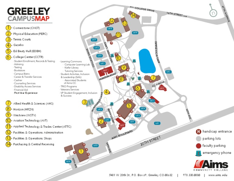 GREELEY COLLEGE CAMPUS MAP | PDF | Learning