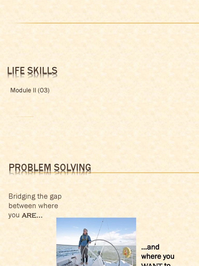 Life Skills Module II (C) | PDF | Brainstorming | Classroom Management