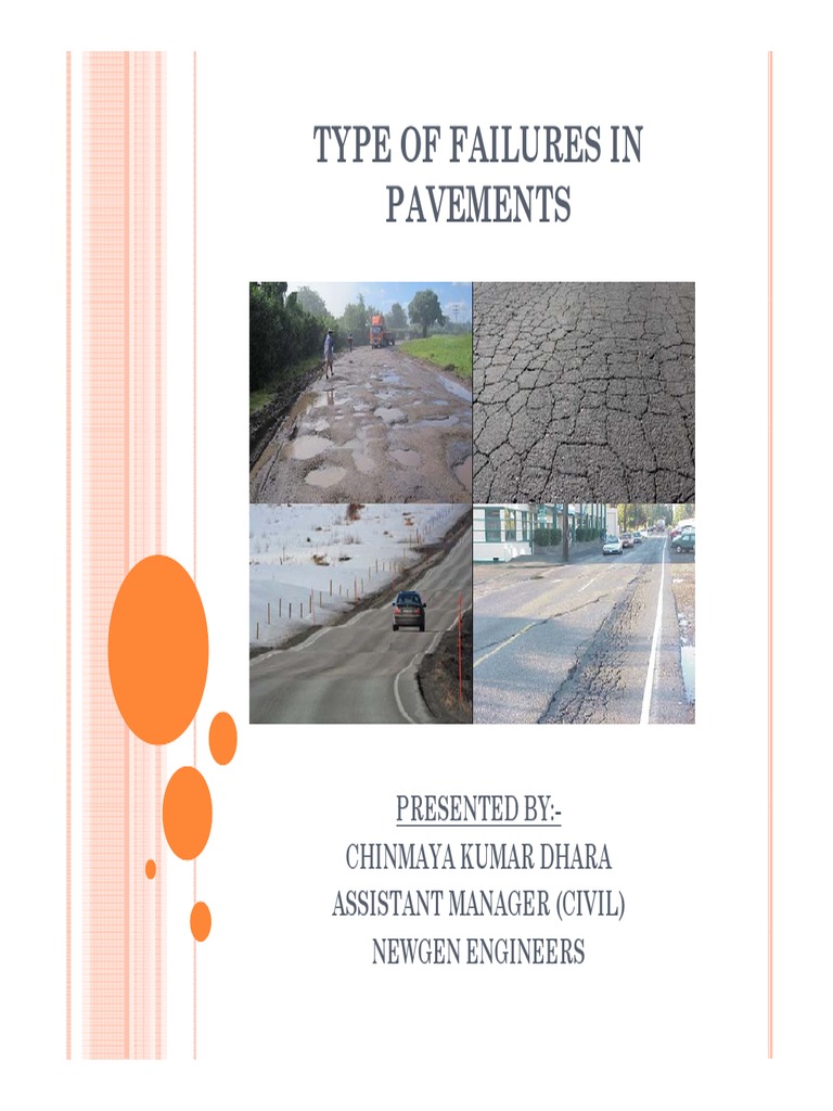 Types and Causes of Pavement Failures | PDF | Road Surface | Fracture
