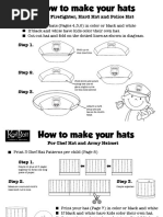 Make Your Own Hat Activity Sheet | PDF | Games & Activities | Home & Garden