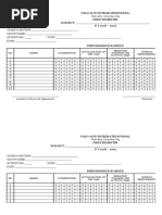 Trap Score Sheet | PDF