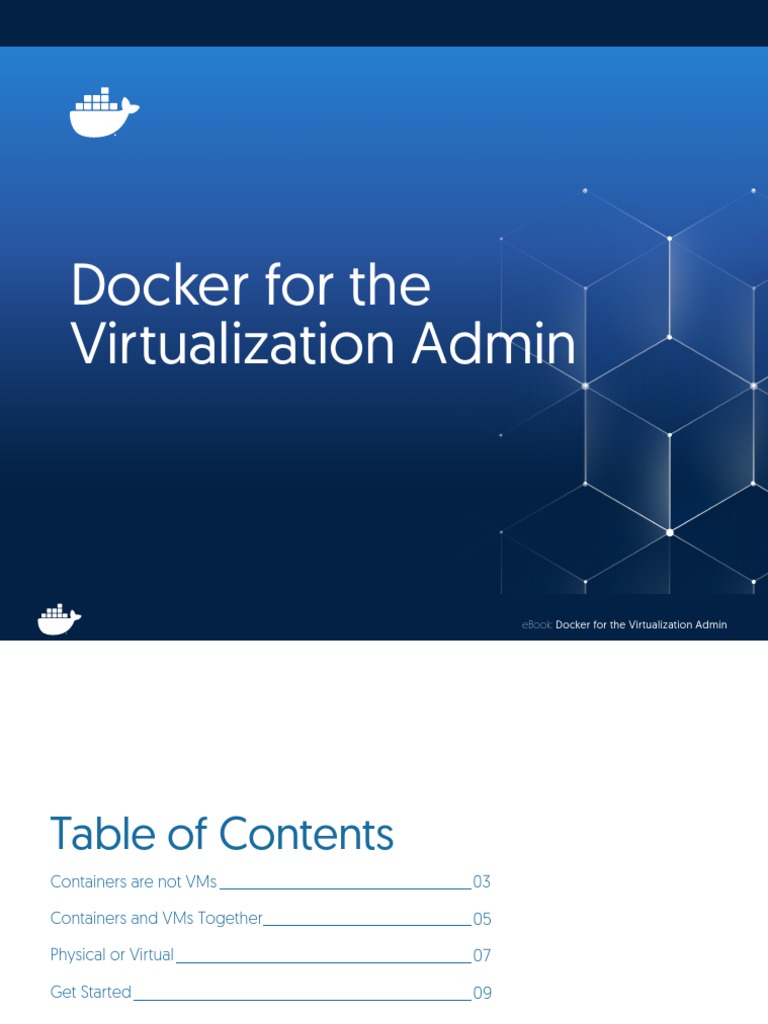 Docker For The Virtualization Admin | PDF | Virtual Machine | Cloud ...