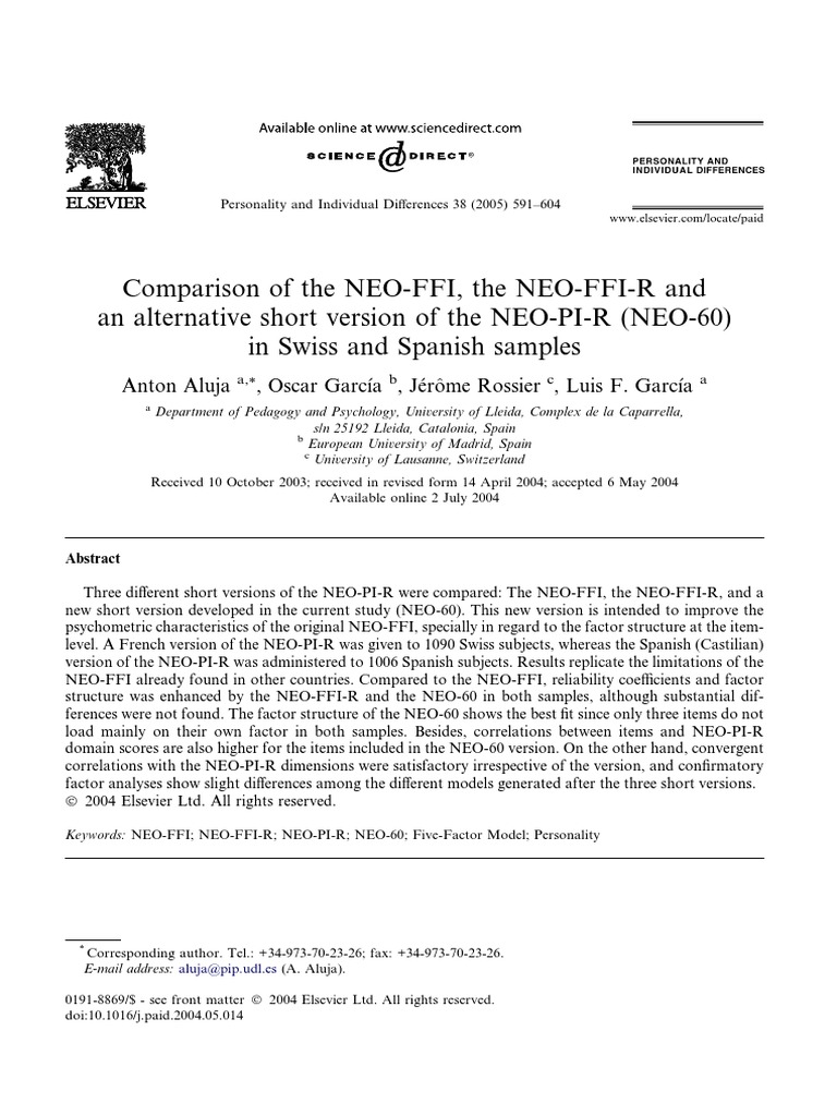 Comparison de Los Neo | PDF | Statistical Analysis | Teaching Mathematics