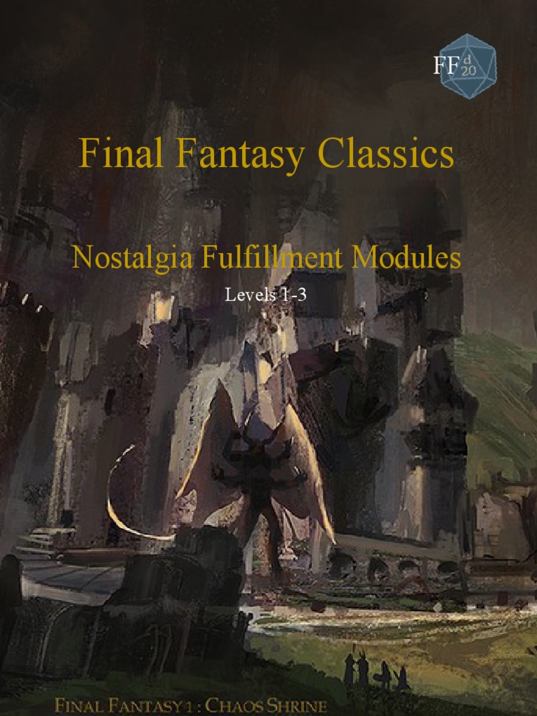 FFD20 - Final Fantasy Classics | PDF | Leisure | Nature