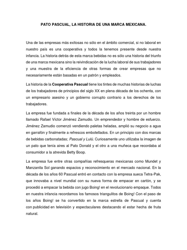 Pato Pascual | PDF | México | Negocios (general)