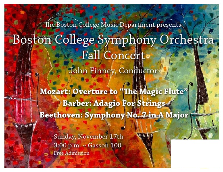 Fall Concert Poster | PDF