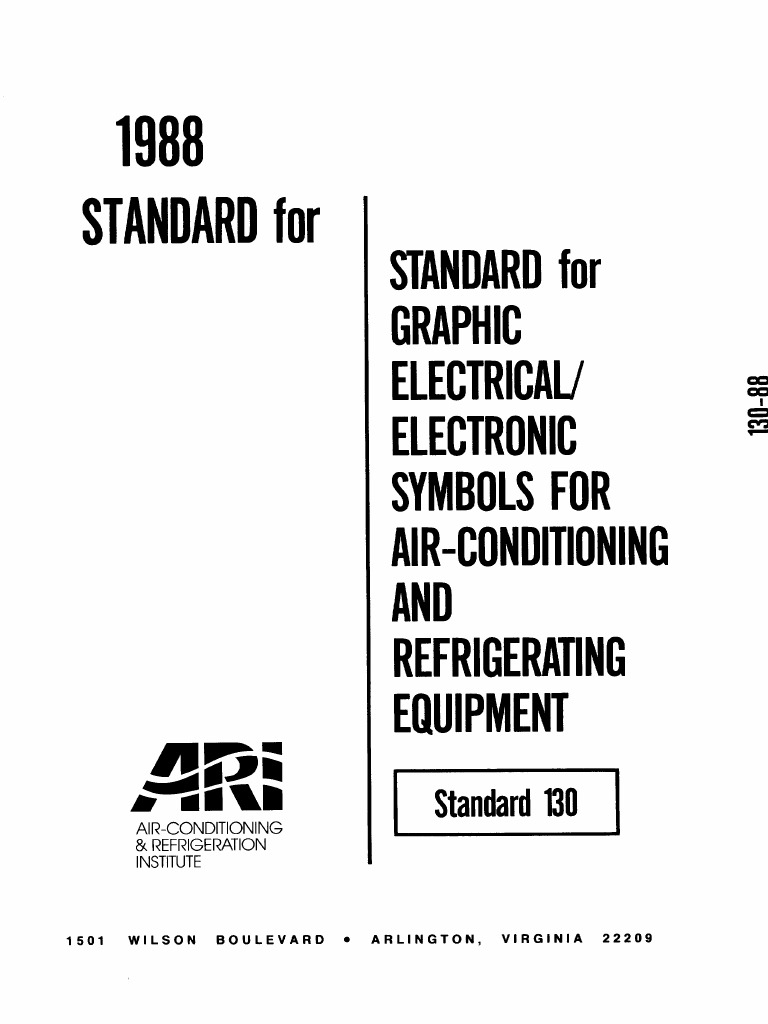 HVAC Symbols Guide | PDF | Switch | Field Effect Transistor