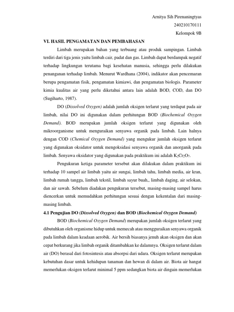 Laprak Bod Cod Do | PDF