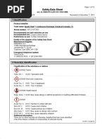 ABC Dry Powder Fire Extinguisher Safety Data Sheet | PDF | Water ...