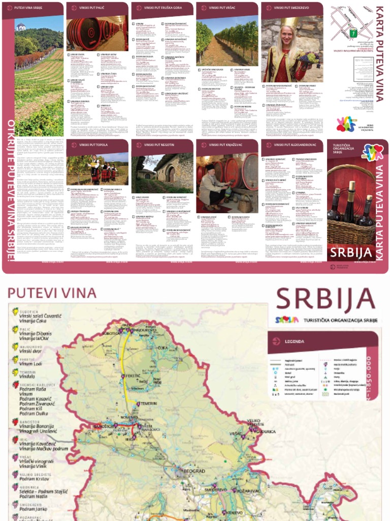 Karta Putevi Vina 2izdanje PDF | PDF