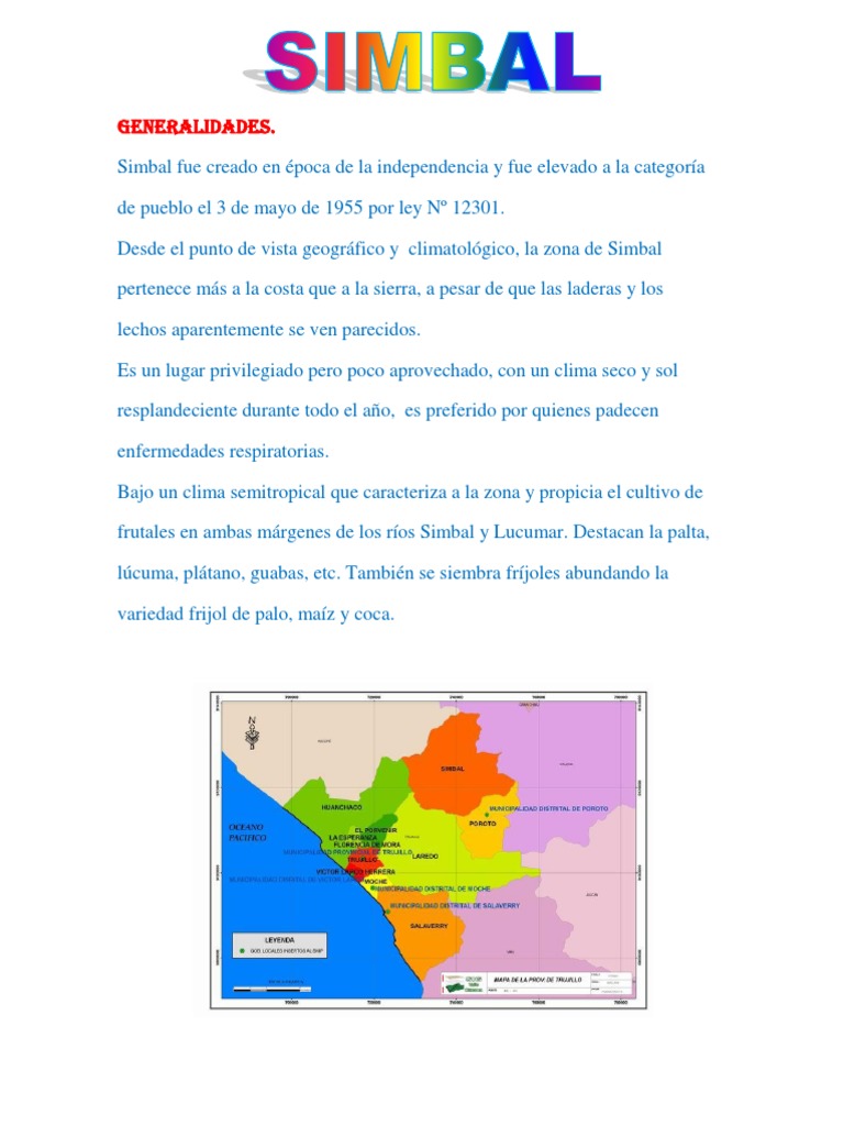 SIMBAL | PDF | Río | Clima