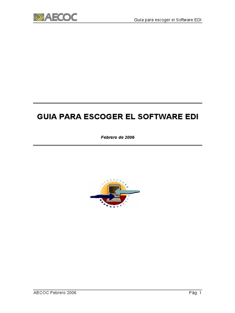 Guia para Escoger Un Software EDI PDF | PDF | Xml | Internet