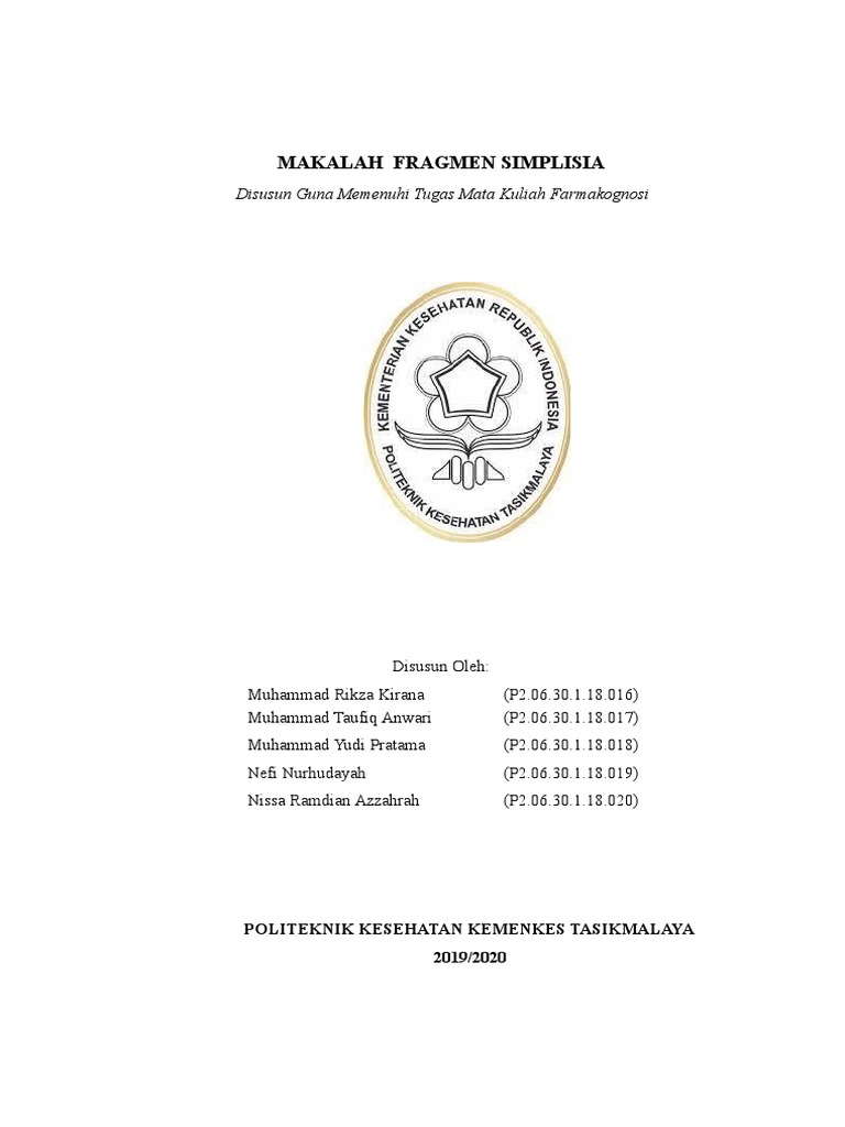 Fragmen Simplisia: Cardamomi Fructus | PDF