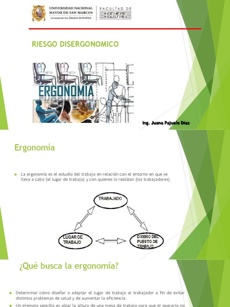Semana 13 Riesgo Disergonómico | PDF | Factores humanos y ergonomía | Hombro