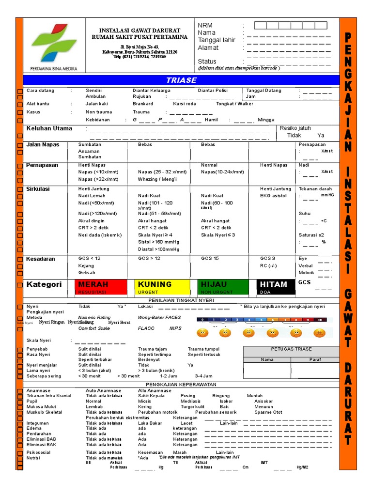 022 Form. Assessment IGD | PDF